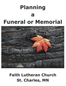 Funeral and Memorial - Faith Lutheran Church